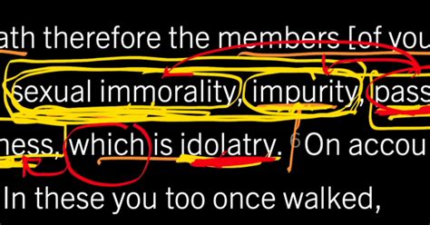 What Is Sexual Immorality Colossians 3510 Part 3 Desiring God