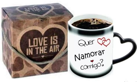 Caneca Mágica Alça Coração Quer Namorar Comigo Elo7