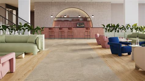 Id Click Ultimate Luxury Vinyl Flooring By Tarkett Dezeen Showroom