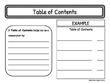 Nonfiction Text Features Reference Book By Mrs Lodge S Library TpT