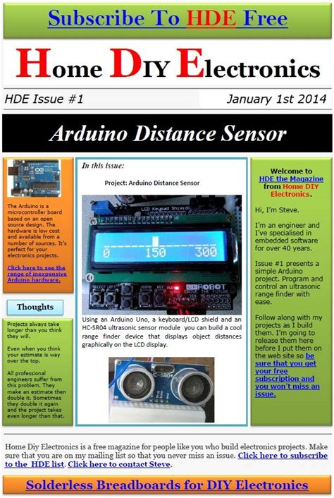 Free Electronics Magazine For DIY Enthusiasts