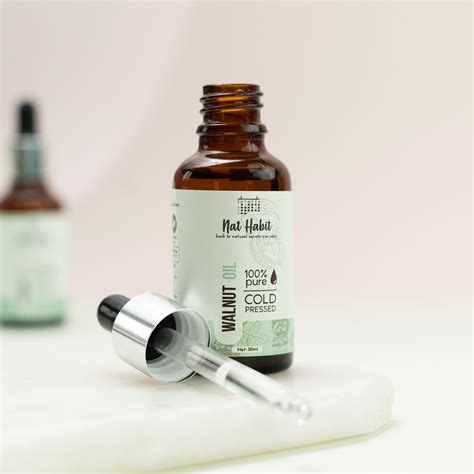 Buy Nat Habit 100 Pure Cold Pressed Walnut Hair And Skin Oil Online
