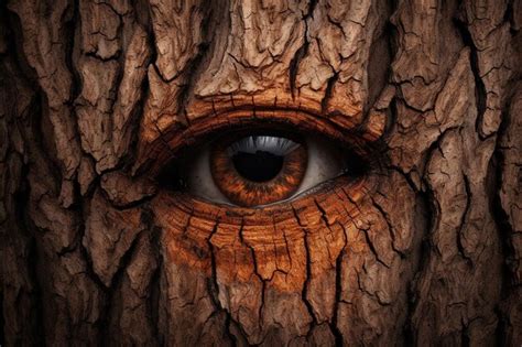 Premium Photo Front View Of Tree Bark Surface