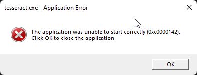 NormCap Is Unable To Start Due To A Tesseract Error Issue Dynobo Normcap GitHub