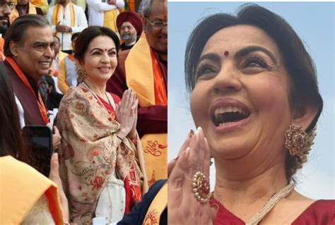 Nita Ambani Red Patola Saree Represents Gujarat In Ayodhya Check Viral