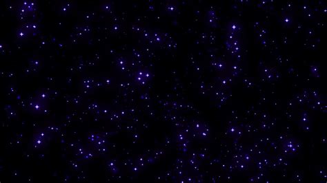 Animated Purple Stars Background