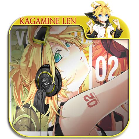 Len Kagamine Icons At Getdrawings Free Download