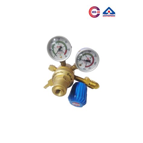 Single Stage Double Meter Nitrous Oxide Regulator Eco Series Asha Weld