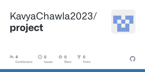 Github Kavyachawla Project