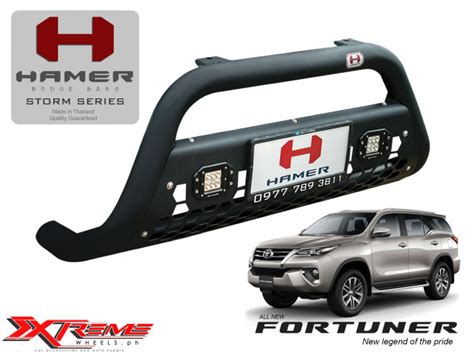 Toyota Fortuner G V Q Grs 2016 2026 With Led Hamer Nudge Bar Bull