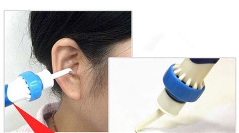 Blue Comfortable Ear Wax Cleaner Electric Cordless Vicedeal