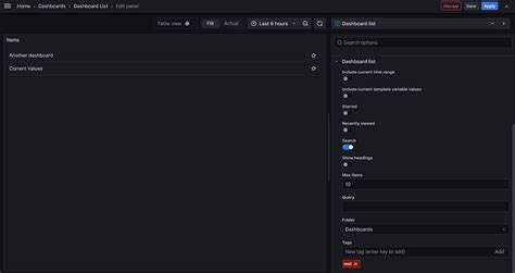 dashboard navigation using variables dashboards grafana labs