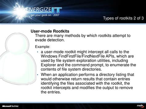 Ppt Hidden Rootkits In Windows Powerpoint Presentation Free Download