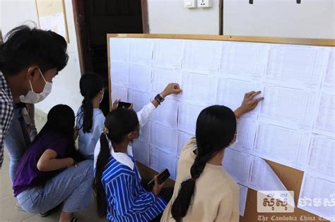 បាក់ឌុប៖ ជាប់ជាង៩ម៉ឺននាក់ ខណៈនិន្ទេស A មាន១០៤៩នាក់ សុីសុីថាមស៍