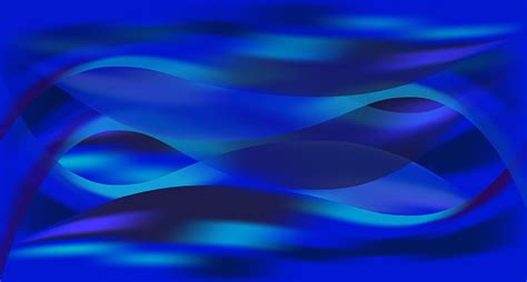유체 발광 밝은 부드러운 파도와 추상적 인 현대 블루 배경 혁신 기술 개념 럭셔리 로얄 배경 기하학적 현대 디지털 벽지 벡터 그림입니다 명함 곡선에 대한 스톡 벡터 아트 및