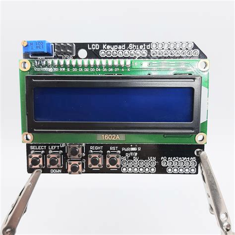 Lcd 16x2 Con Teclado Para Arduino Uno Mega Tettsa Tienda