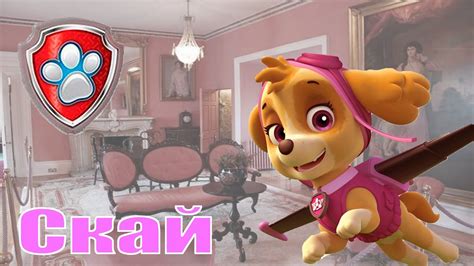 Щенячий Патруль Скай в Замке Збараж мультик кукол Paw Patrol новые