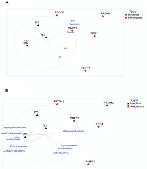 nonmetric multidimensional scaling plot showing the relationship
