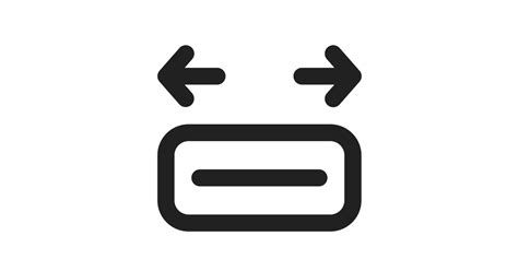 Arrow Autofit Content Free Vector Icon Iconbolt