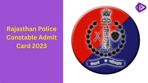 Rajasthan Police Constable Admit Card 2023
