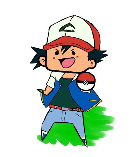 Ash Ketchum Chibi By Akaichi93 On Deviantart