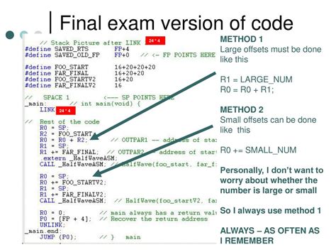 Handling Arrays Completion Of Ideas Needed For A General And Complete