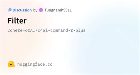 cohereforai c4ai command r plus · filter