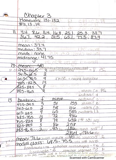Stats Chapter 3 Homework CEEN 2601 Studocu