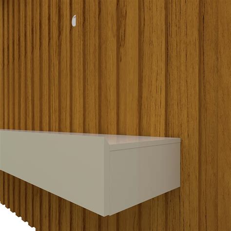 Estante Home Ripada Para Tv Até 85 Polegadas 3 Gavetas Elegance 220