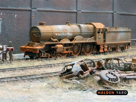 Oo Gauge Scrapyard Gwr King Class Locomotive Heavily Rusted Etsy