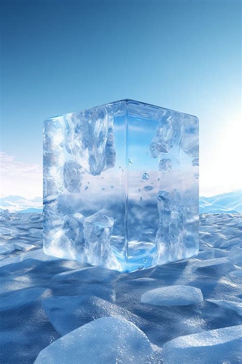 Ai数字艺术冰块摄影图片 众图网图片 L 临时图片素材 花瓣网