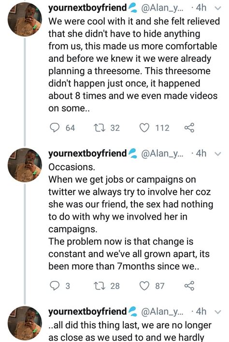 Two Male Twitter Influencers Release Sextape Of Female Twitter
