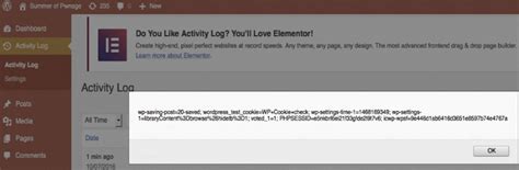 Persistent Cross Site Scripting In Wordpress Activity Log Plugin