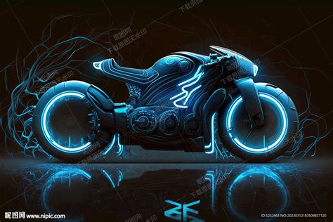 炫酷摩托车设计图交通工具现代科技设计图库昵图网