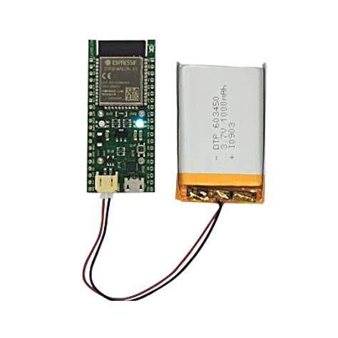 Esp32bat Battery Charging Breakout And Development Board With 1000mah