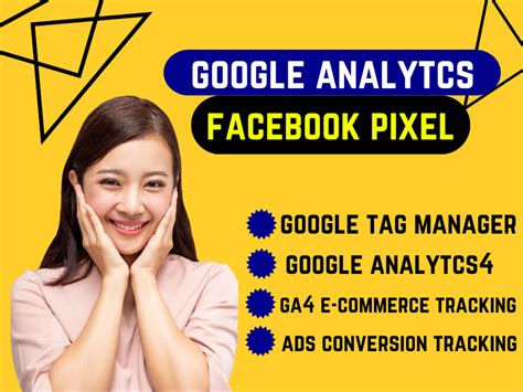 Facebook Pixel Google Analytics Tag Manager Conversions Tracking Upwork