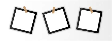 Premium Vector Photo Frame Collection Polaroid Photo Frame Set Photo Frames With Realistic