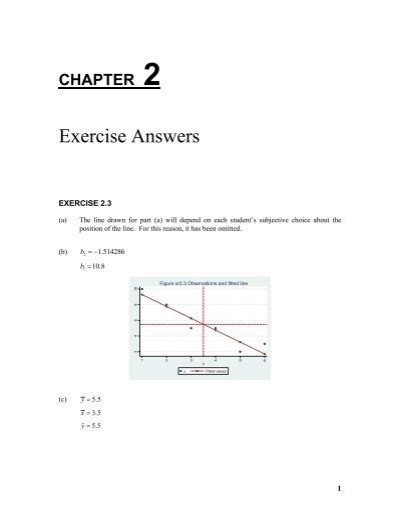 Exercise Answers Principles Of Econometrics