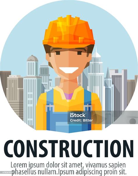 공사장 회사 벡터 로고 디자인 템플릿을 커요 시내 또는 Builder 2015년에 대한 스톡 벡터 아트 및 기타 이미지