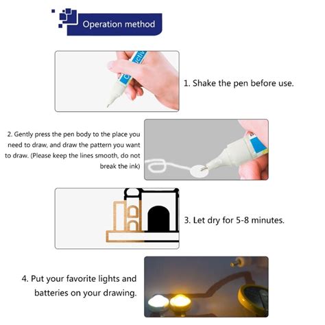 전자 교육 설정 및 Diy 전자 프로젝트를위한 전도성 펜 실용적인 회로 기판 수리 펜 Dropship 펜 연필 And 쓰기 공급