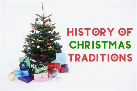 History Of Christmas Traditions Infographic Pretty Opinionated