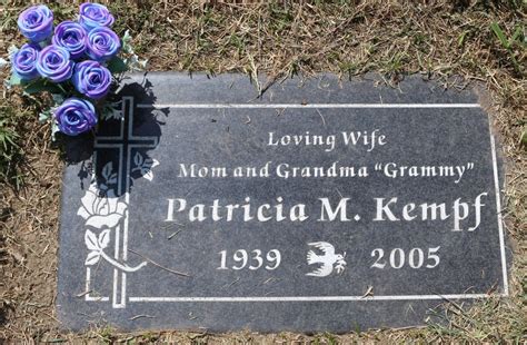 Patricia Margaret Parton Kempf 1939 2005 Find A Grave Memorial