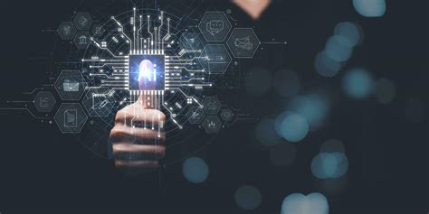 Ai Businessman Showing Concept Connection Innovation Development And Artifacts Too Artificial