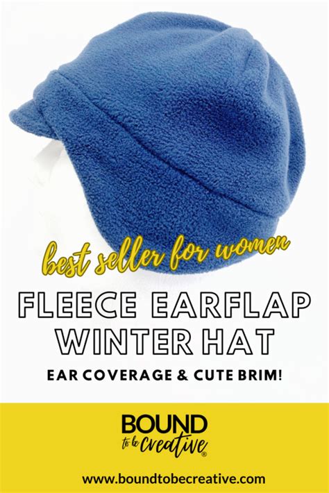 Fleece Earflap Winter Hat Bound To Be Creative