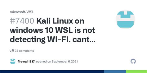 Kali Linux On Windows 10 WSL Is Not Detecting WI FI Cant Able Practice Wifi Hacking Issue