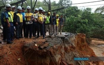 Bernama Kkr Allocates Rm Mln To Repair Damaged Collapsed Roads Due