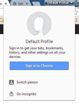 How Do I Disable The Profiles Button In Chrome Super User