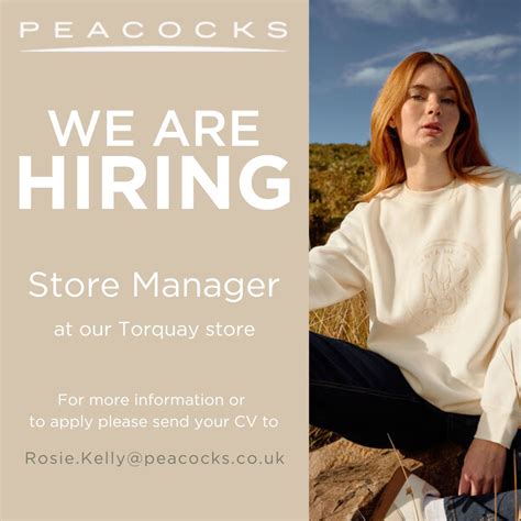 Peacocks On Linkedin Rediscoverpeacocks Storemanager Management