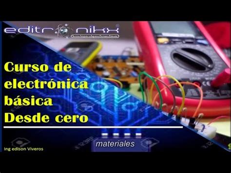 curso de electrónica básica desde cero Basic electronics course 2