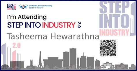 Tasheema Hewarathna On Linkedin Ieee Ieeekdu Stepintoindustry2